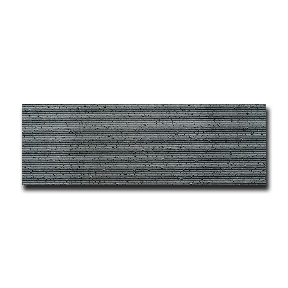 Gray Lava Lava Tile Honed & Wired 4" x 12" 1/2" Tile – MM Tile And Stone