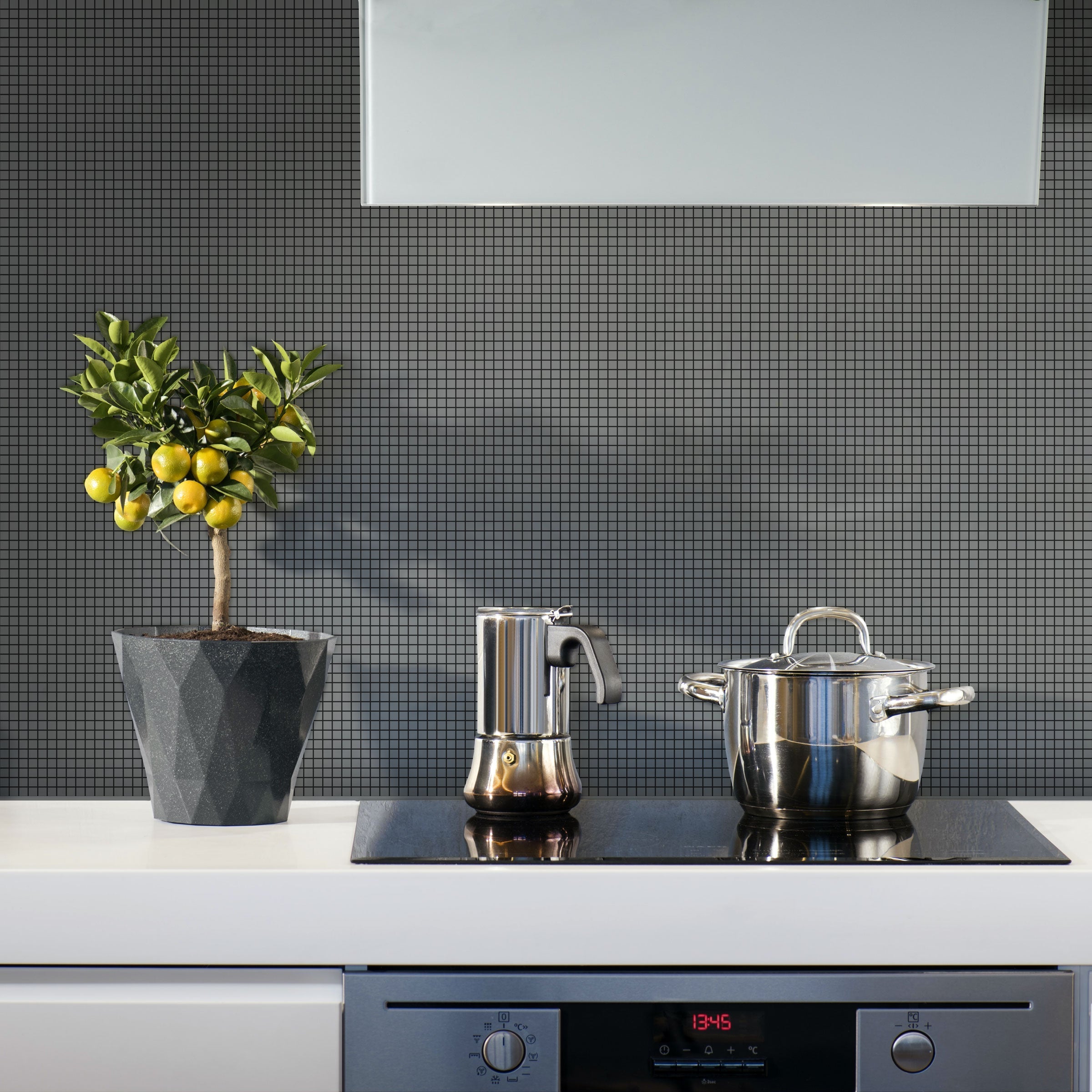 Solid Square Geometro Backsplash Wall & Floor Mosaic – MM Tile And Stone